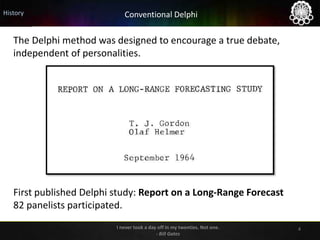 Delphi Method in Foresight | PPT