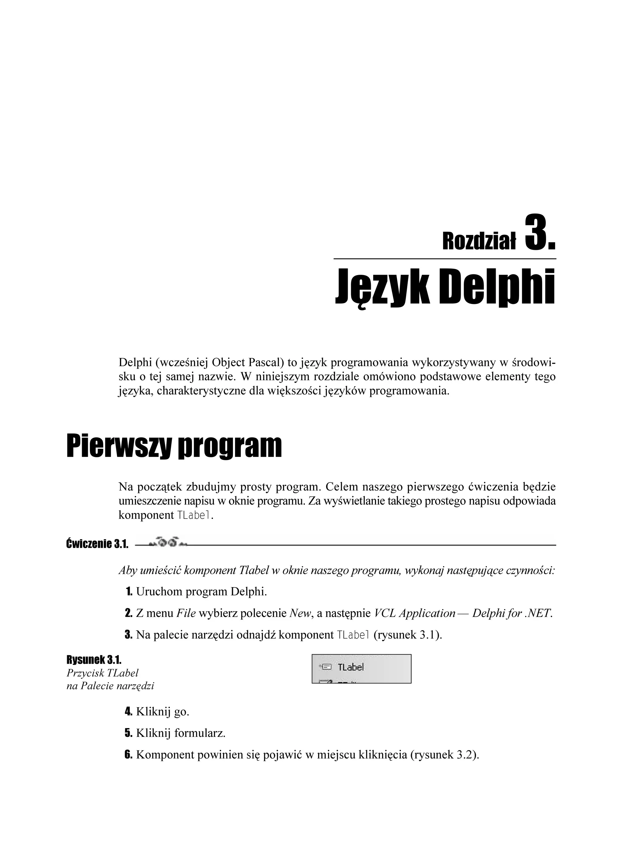 Delphi 2005. Ćwiczenia praktyczne | PDF | Programming Languages | Computing