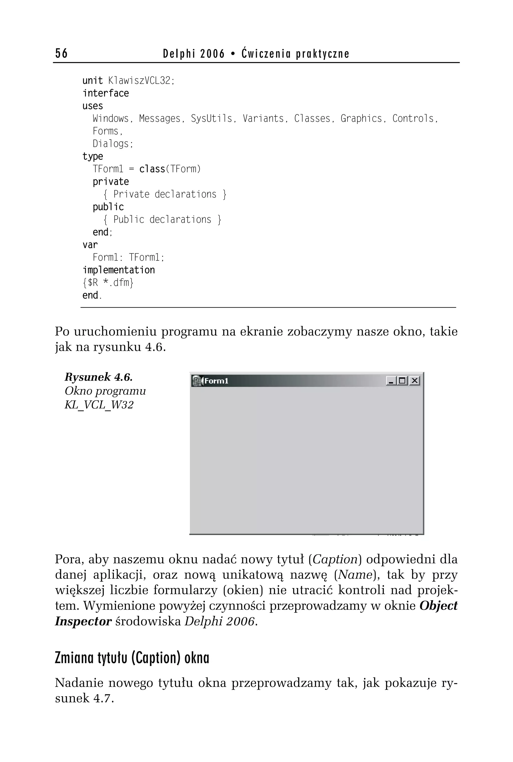 Delphi 2006. Ćwiczenia praktyczne | PDF