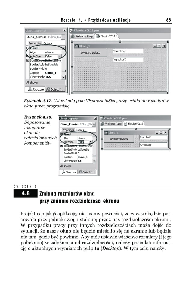 Delphi 2006. Ćwiczenia praktyczne | PDF