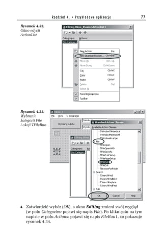 Delphi 2006. Ćwiczenia praktyczne | PDF