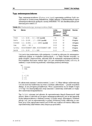 Delphi 7 dla każdego | PDF