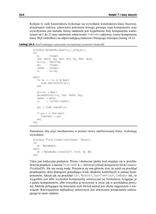 Delphi 7 i bazy danych | PDF | Databases | Computer Software and Applications