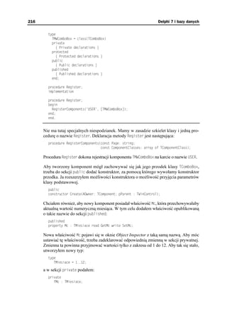 Delphi 7 i bazy danych | PDF | Databases | Computer Software and Applications