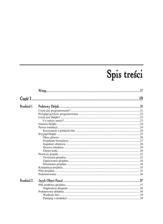 Delphi 7. Kompendium programisty | PDF