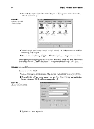Delphi 7. Ćwiczenia zaawansowane | PDF