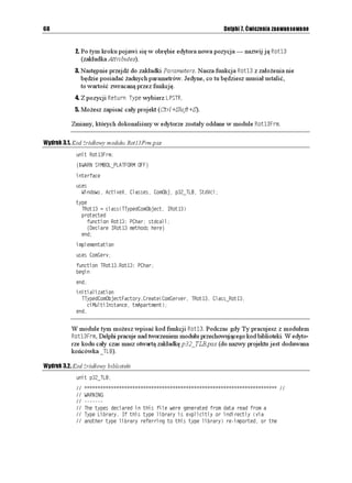 Delphi 7. Ćwiczenia zaawansowane | PDF