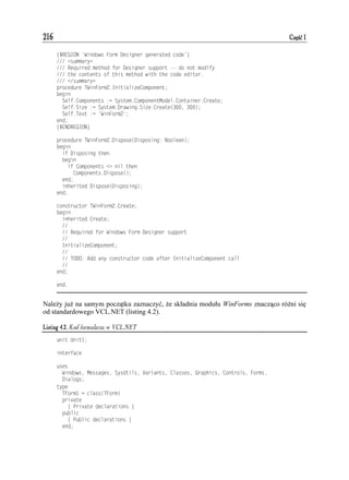 Delphi 8 .NET. Kompendium programisty | PDF | Programming Languages | Computing