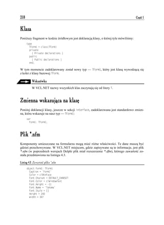 Delphi 8 .NET. Kompendium programisty | PDF | Programming Languages | Computing