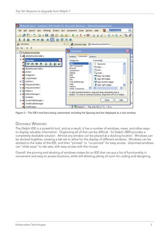 Top Ten Reasons to Upgrade from Delphi 7 | PDF