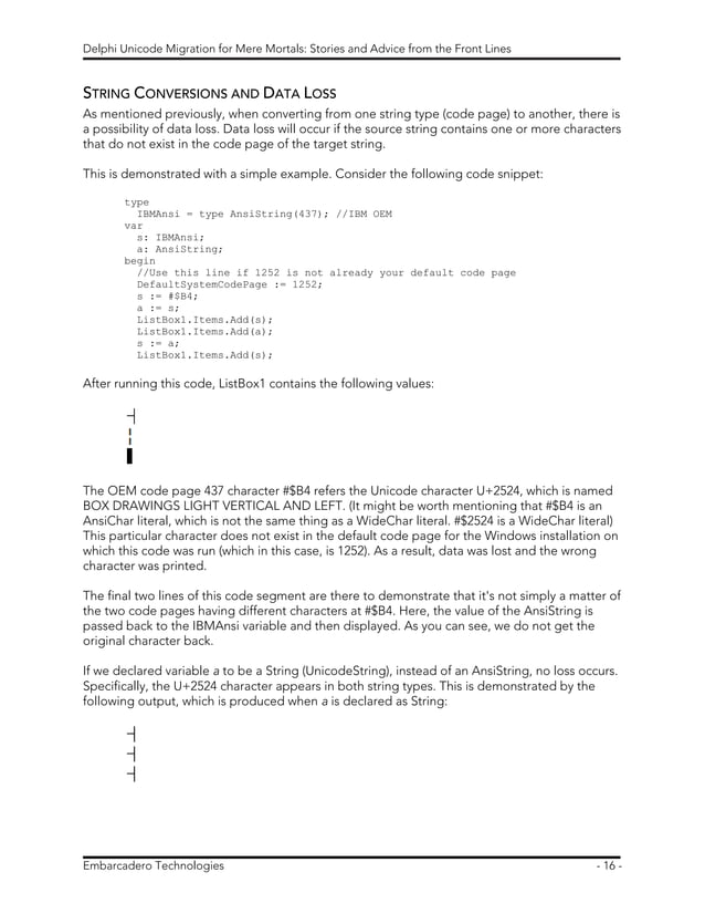 Delphi Unicode Migration Pdf 
