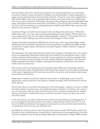 Delphi unicode-migration | PDF