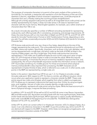 Delphi unicode-migration | PDF