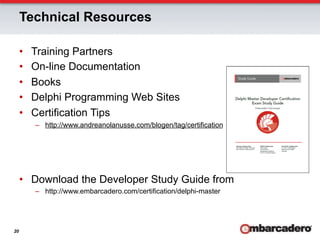 Delphi Certification | PPT