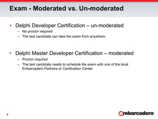 Delphi Certification | PPT