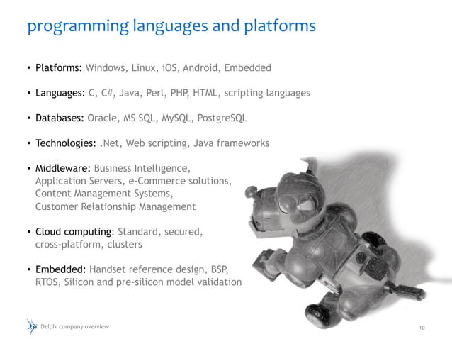 Delphi Company Overview | PDF