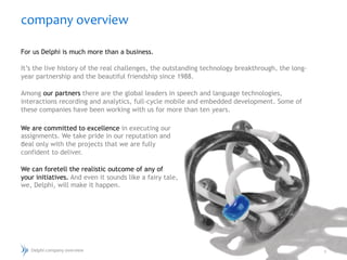 Delphi Company Overview | PDF
