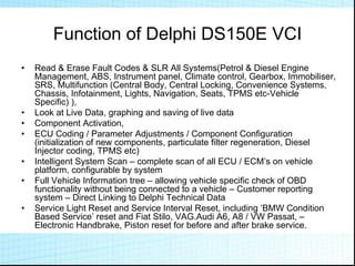 Delphi ds150 e vci | PDF