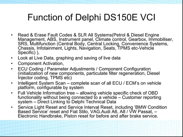 Delphi ds150 e vci | PDF | Operating Systems | Computer Software and ...
