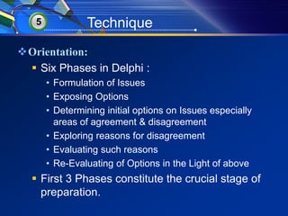 Delphi method ed.3 | PPT