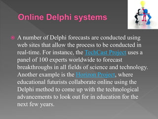 Delphi method ppt | PPTX