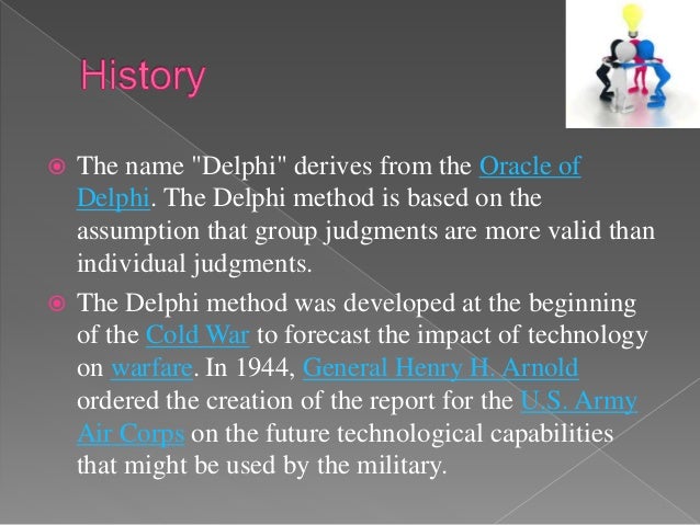 Delphi method ppt