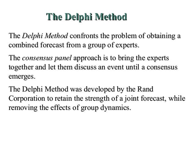 Delphi method