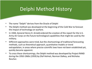 Delphi Method by Amr Ali | PPT