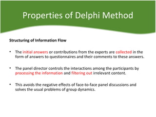 Delphi Method by Amr Ali | PPT