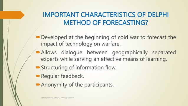 DELPHI METHOD of FORECASTING PROCESS.pptx