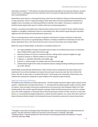 Delphi report 160217 final | PDF | Stocks and Bonds | Personal Investing