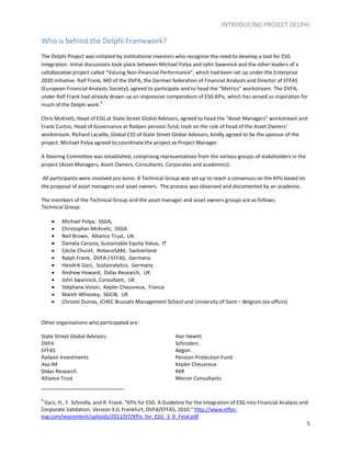 Delphi report 160217 final | PDF | Stocks and Bonds | Personal Investing