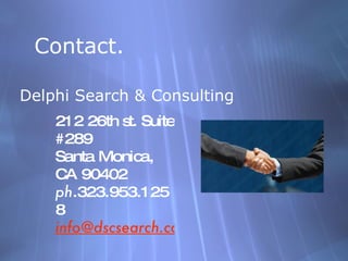 Delphi Search Consultants | PPT