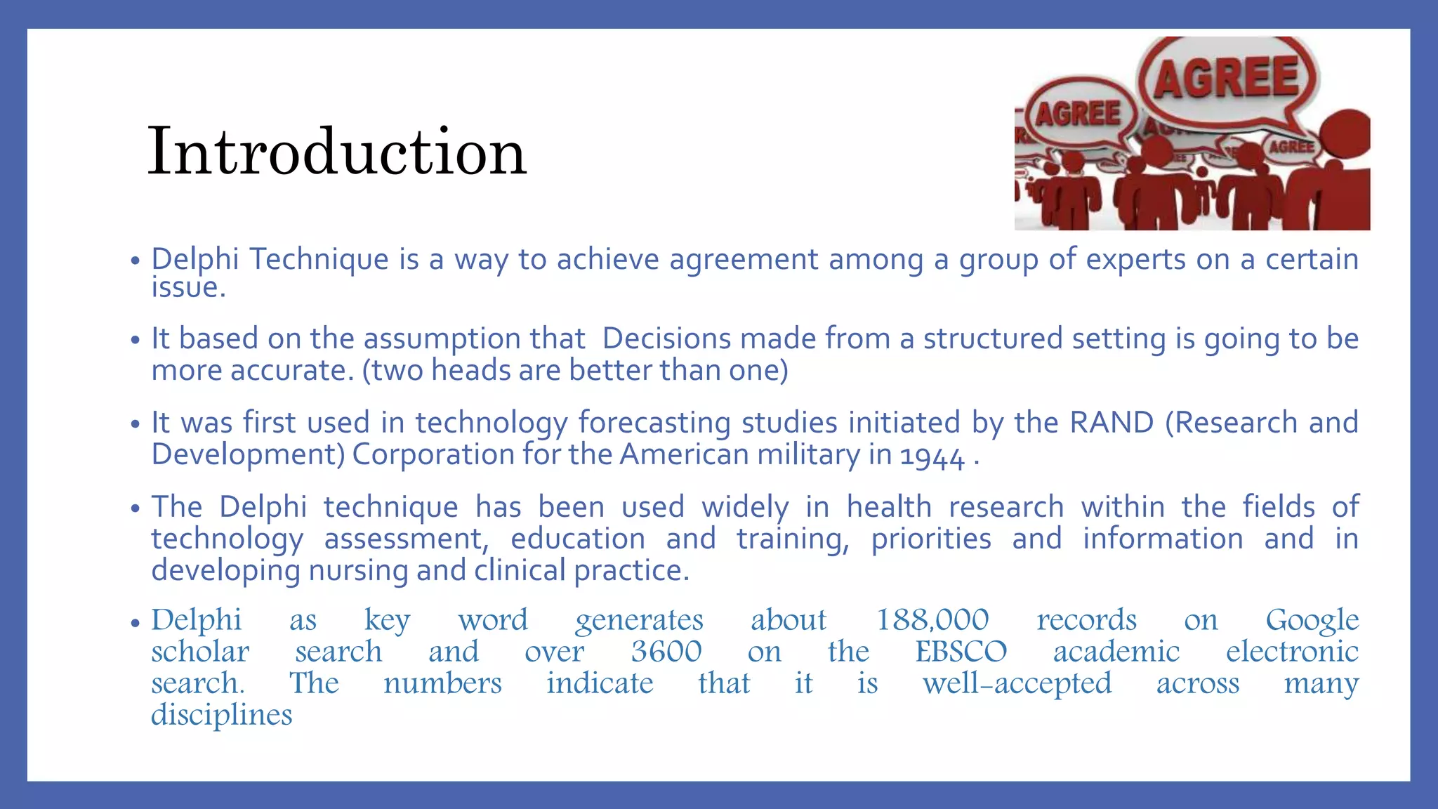 Delphi technique | PPTX