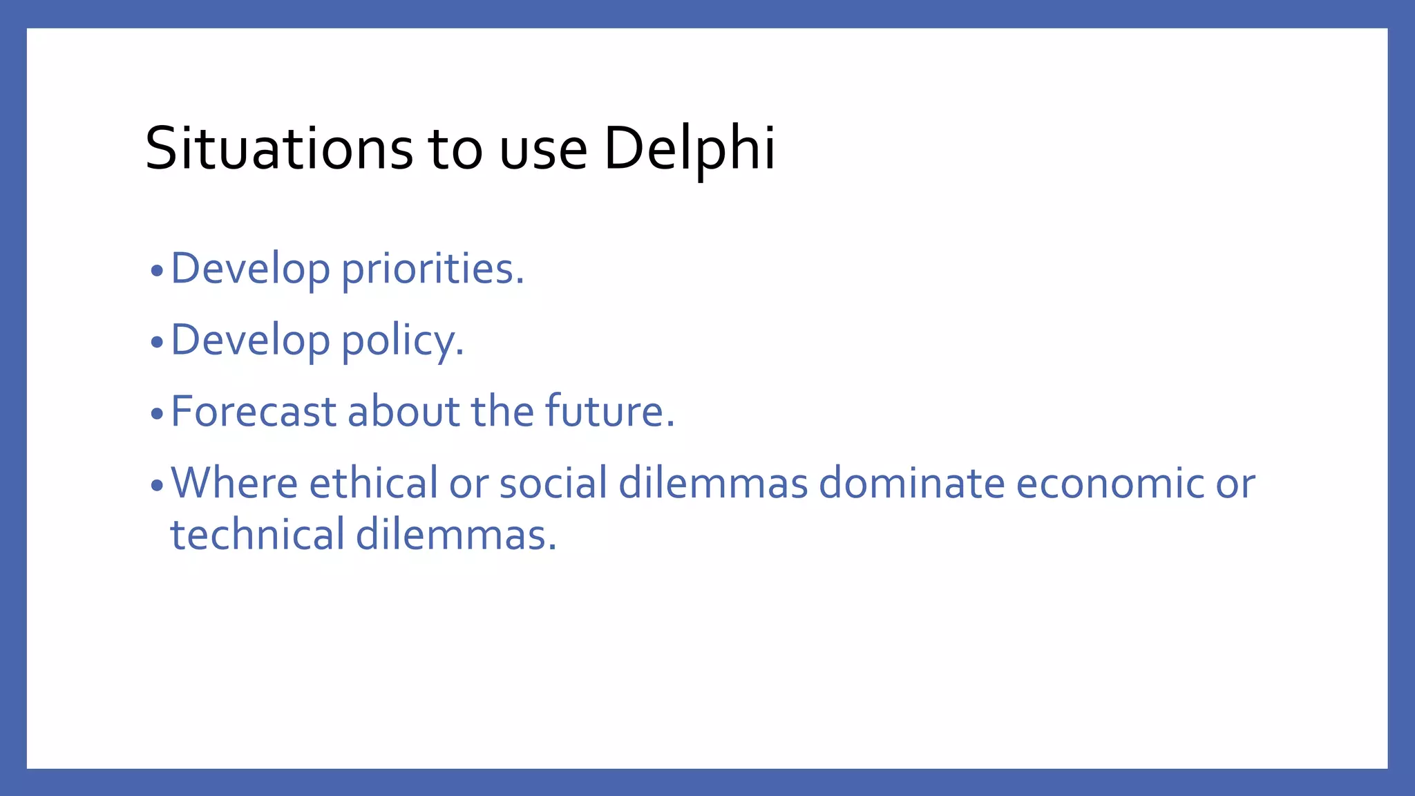 Delphi technique | PPTX