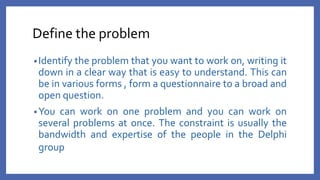 Delphi technique | PPTX