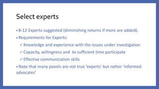 Delphi technique | PPTX