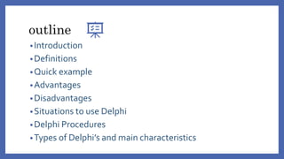 Delphi technique | PPTX