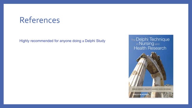 Delphi technique | PPTX