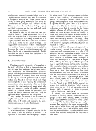 Delphi technique rowe wright | PDF