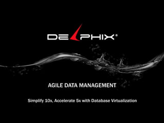 Delphix Platform Overview | PPTX