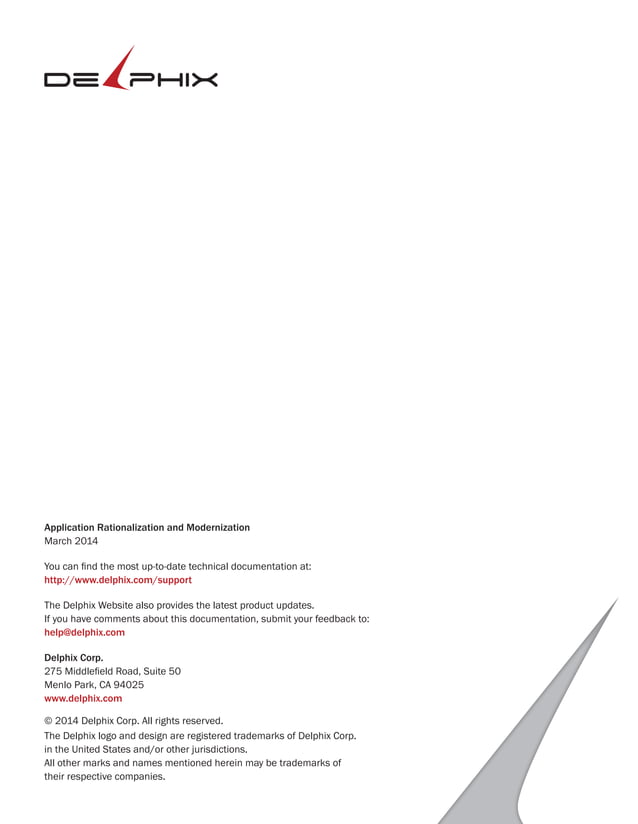 Delphix modernization whitepaper | PDF