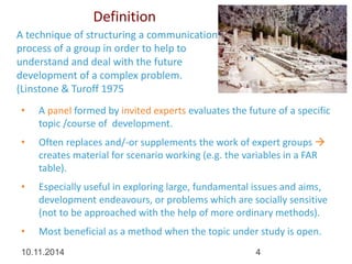 Delphi method — introduction | POTX