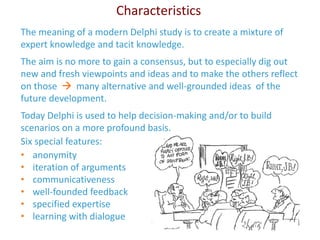 Delphi method — introduction | POTX