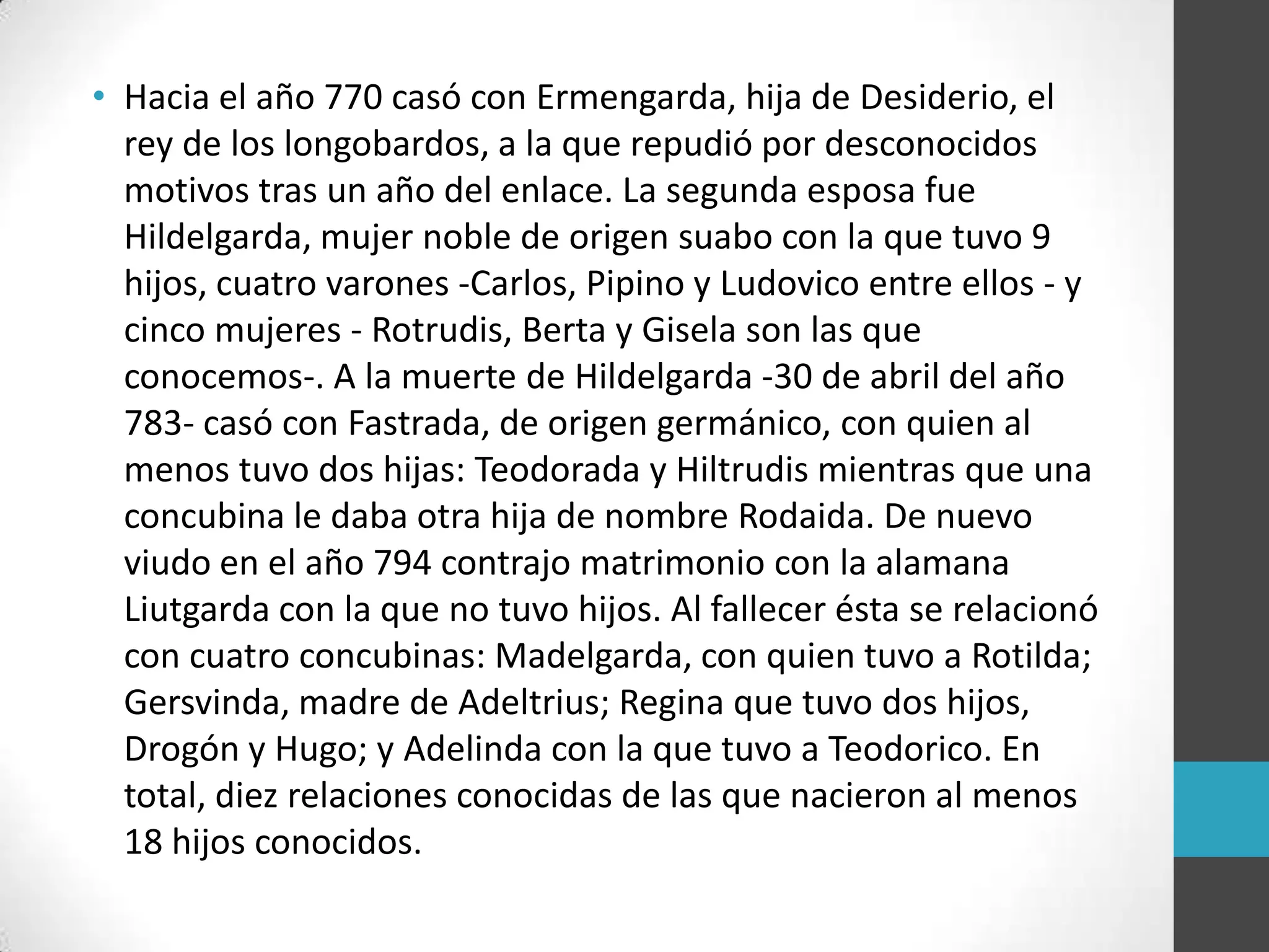 Del reino franco al imperio carolingio | PPTX