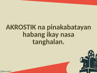 DEL ROSARIO, CHARIS_PAGTATANGHAL NG DULA.pptx