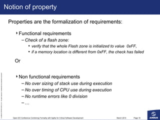 Formal Method for Avionics Software Verification | PPT