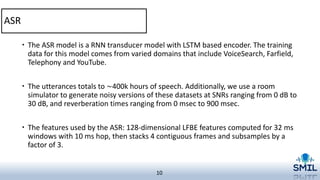 A Conformer-based ASR Frontend for Joint Acoustic Echo Cancellation, Speech Enhancement and ...