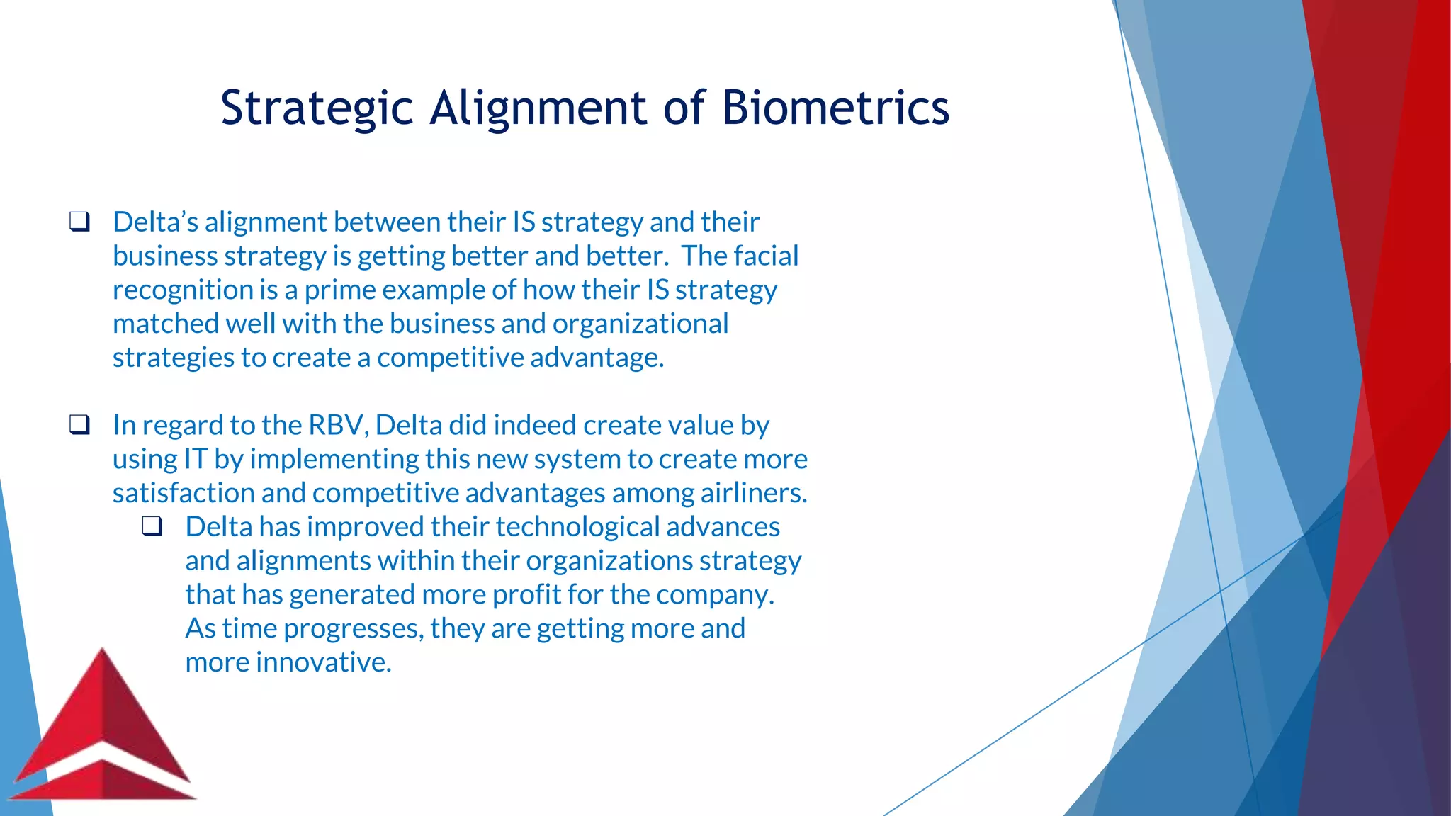 Emerging technology: Delta biometrics | PPTX