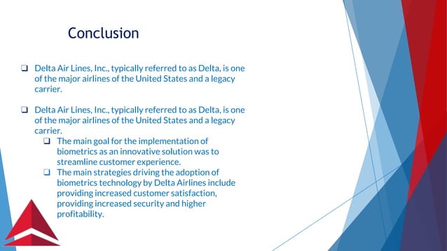 Emerging technology: Delta biometrics | PPT